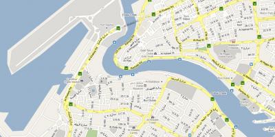 Dubajus žemėlapis - Maps " Dubajuje (Jungtiniai Arabų Emyratai)