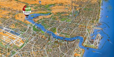 Dubajus žemėlapis - Maps " Dubajuje (Jungtiniai Arabų Emyratai)