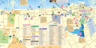 Dubajus žemėlapis - Maps " Dubajuje (Jungtiniai Arabų Emyratai)