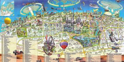 Dubajus žemėlapis - Maps " Dubajuje (Jungtiniai Arabų Emyratai)