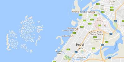 Dubajus žemėlapis - Maps " Dubajuje (Jungtiniai Arabų Emyratai)